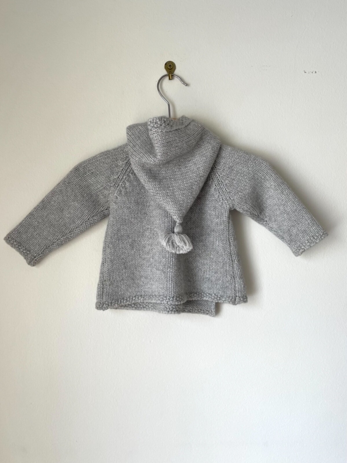 Purebaby | Wool Baby Jacket | Grey | 0-3MTHS | eBay Australia