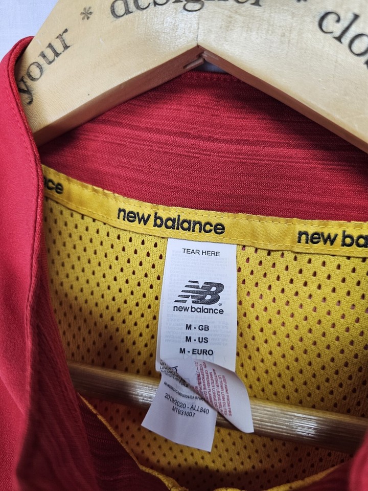 New Balance Liverpool FC On-Pitch Vector Speed Top Red Jacket Size M | eBay