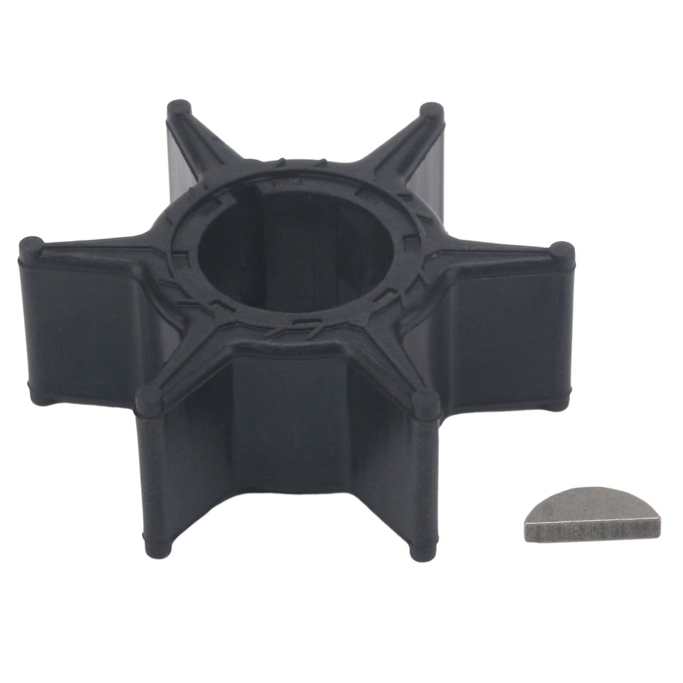 Soxa Marine Outboard Water Pump Rubber Impeller & Key for Yamaha 40-70 ...