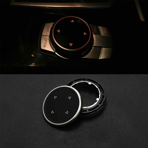 Multi Media Knob Cover Trim iDrive Button For BMW F10 F20 F30 iDrive ...