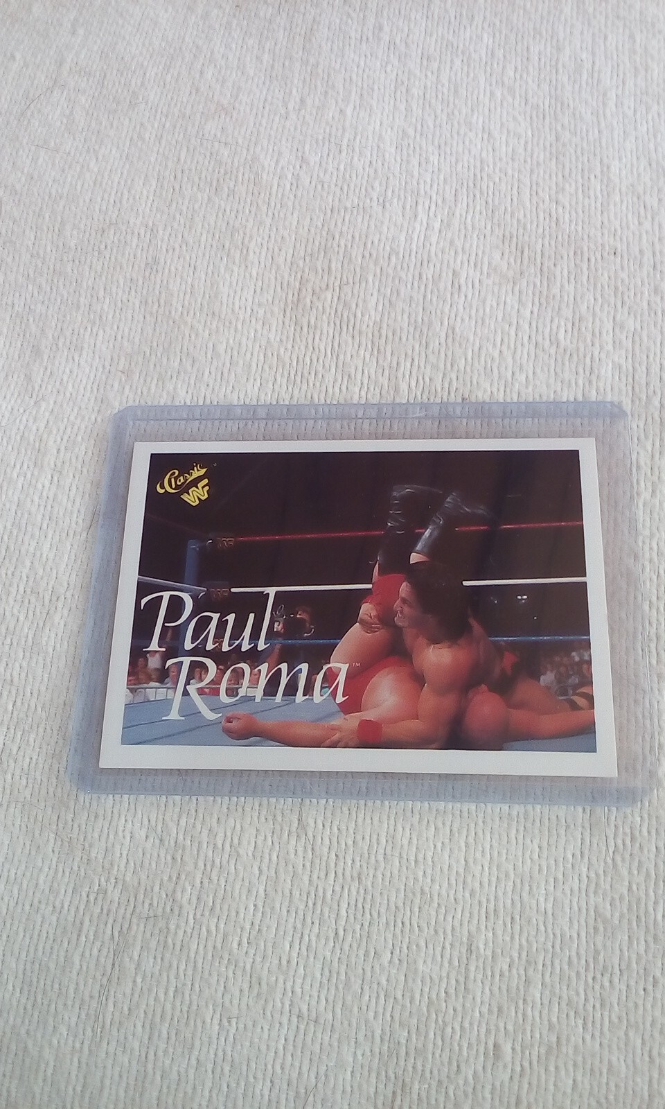 1990 Classic WWF #98 Paul Roma | eBay