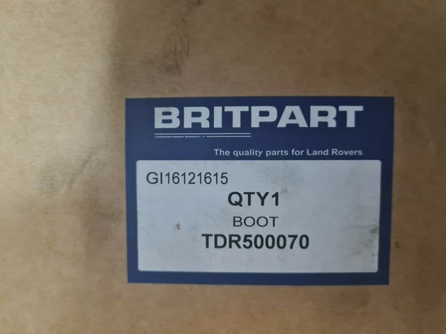 Genuine Britpart Land Rover/range Rover Rear Axle CV Boot Kit TDR500070 ...
