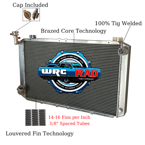 Radiator Fit 1988-1997 Nissan Patrol 2.8L 4.2L Diesel 3.0L GQ Safari ...