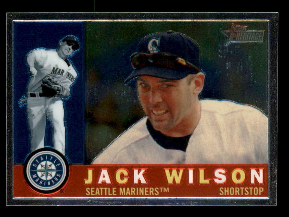 2009 Topps Heritage High Chrome (1:3) #CHR192 Jack Wilson Mariners 359/ ...