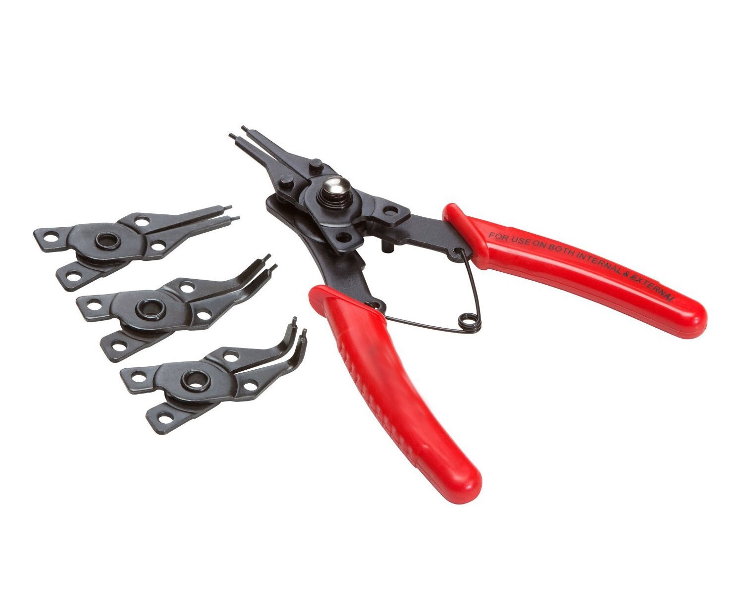 NEW 4 In1 Snap Ring Plier Set Interchangeable Circlip Combination ...