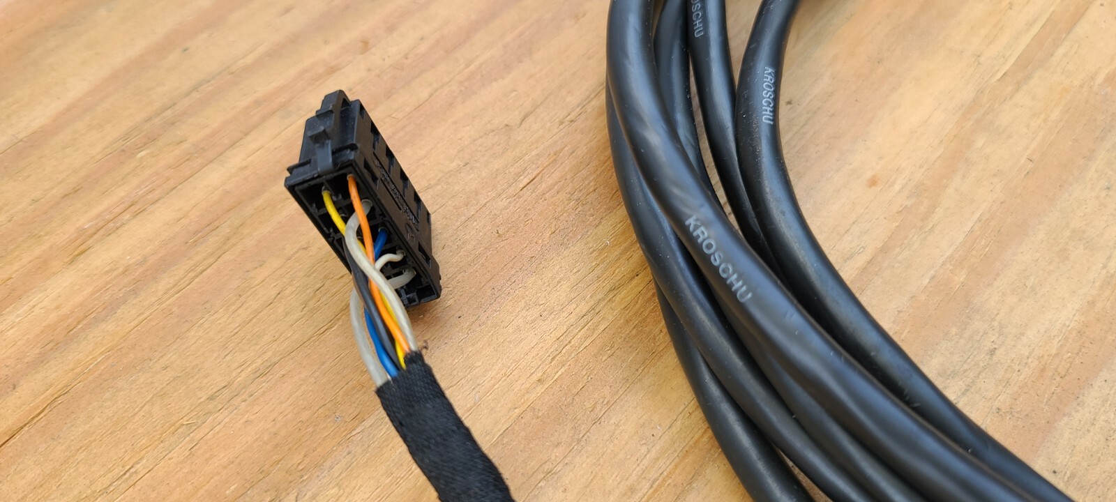 Mercedes W210 W202 AMG RADIO UNIT TO CD CHANGER CABLE WIRE HARNESS ...