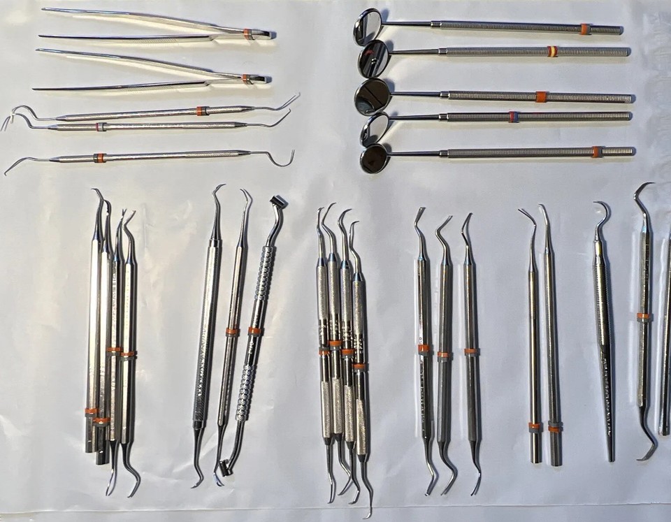 Lot Of High Quality Mixed Dental Instruments Hand Tools. Very Nice Lot ...