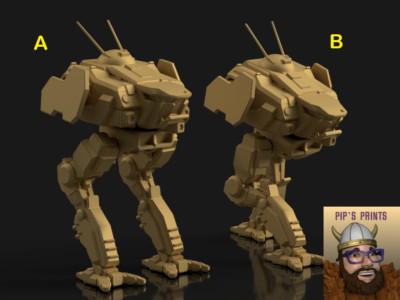 CDA-2A Cicada Mech For Battletech CGL Scale Syllogy Two Variations! | eBay