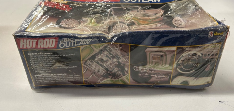 VINTAGE RST FINK CREATOR ED ROTH BIG DADDY HOT ROD OUTLAW REVELL MODEL ...