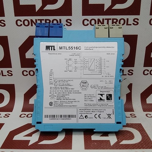 MTL5516C | MTL | Proximity Detector Interface, 20-35 VDC, 2 Channel ...