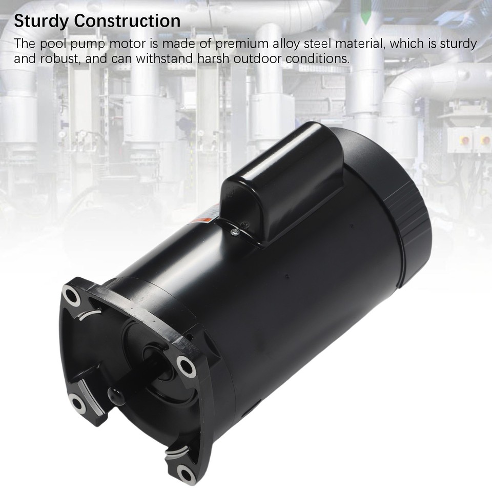 2.5 Horsepower B2840 Pool Pump Motor Suitable for Sta-Rite Pump 11.5A ...