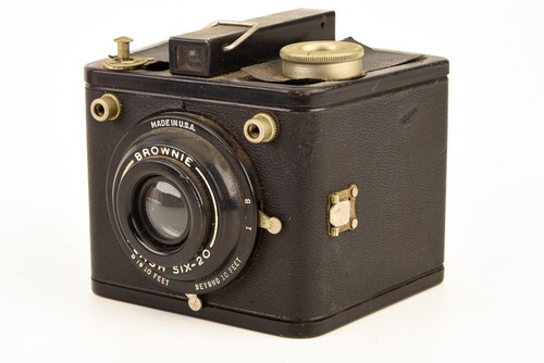 Kodak Six-20 Flash Brownie 620 Roll Film Box Camera Vintage TESTED V28 ...