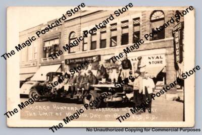 "Chicago Hunters Get Pheasants" RPPC Redfield South Dakota Hunting ...