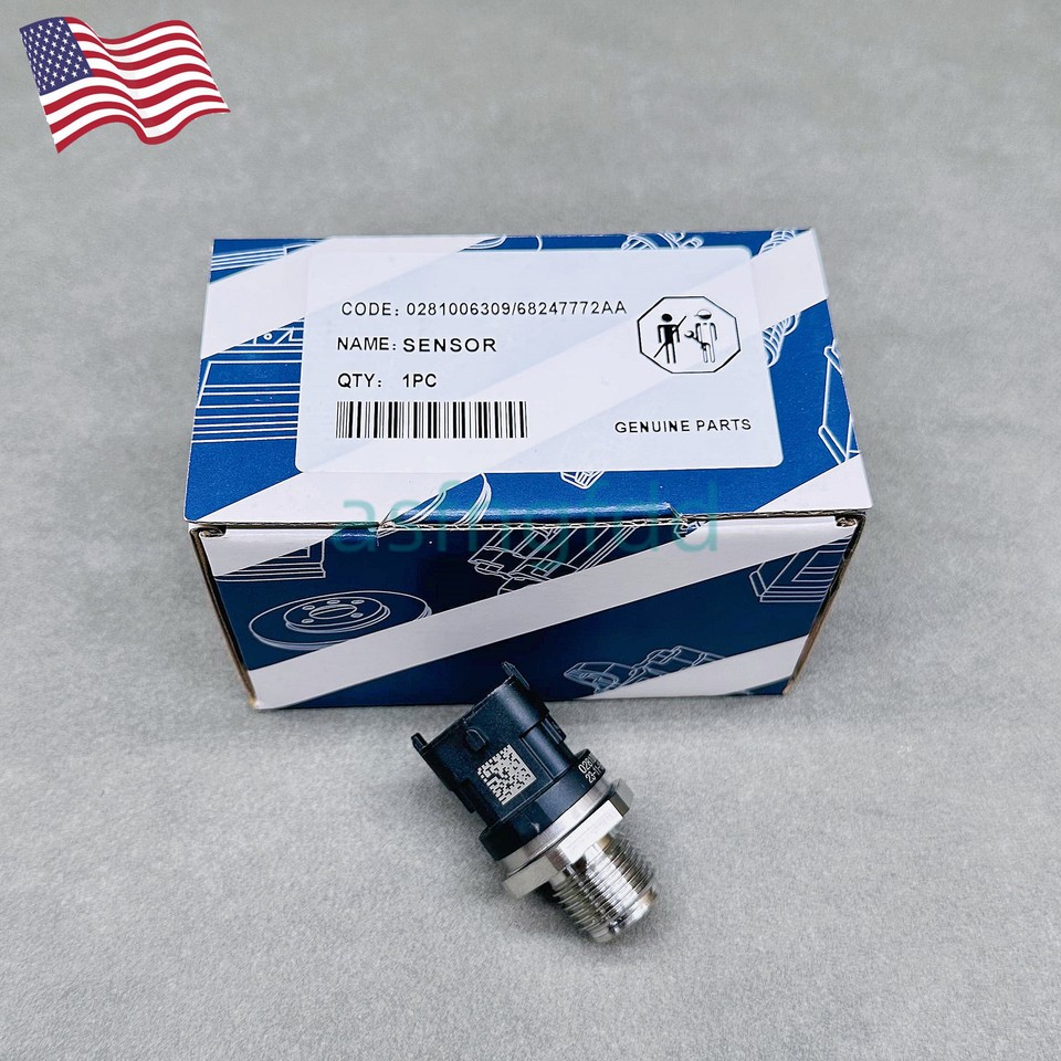 New Fuel Pressure Sensor 68247772AA For Ram 1500 14-21 Jeep Grand ...