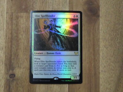 Elite Spellbinder Foil (017) Strixhaven: School of Mages STX MTG Magic ...