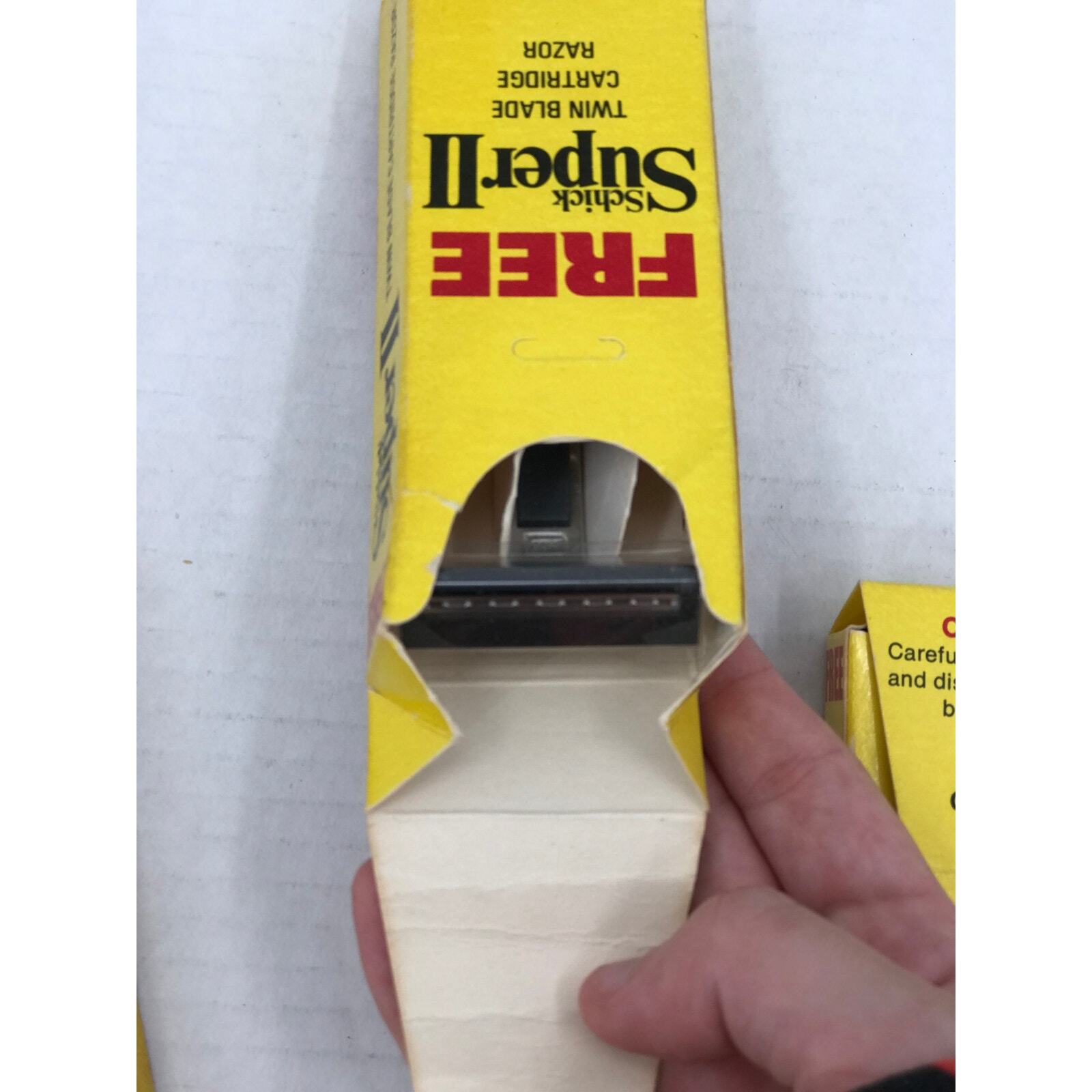 Schick Super II Twin Blade Cartridge Razor Lot of 3 VINTAGE New in Box ...