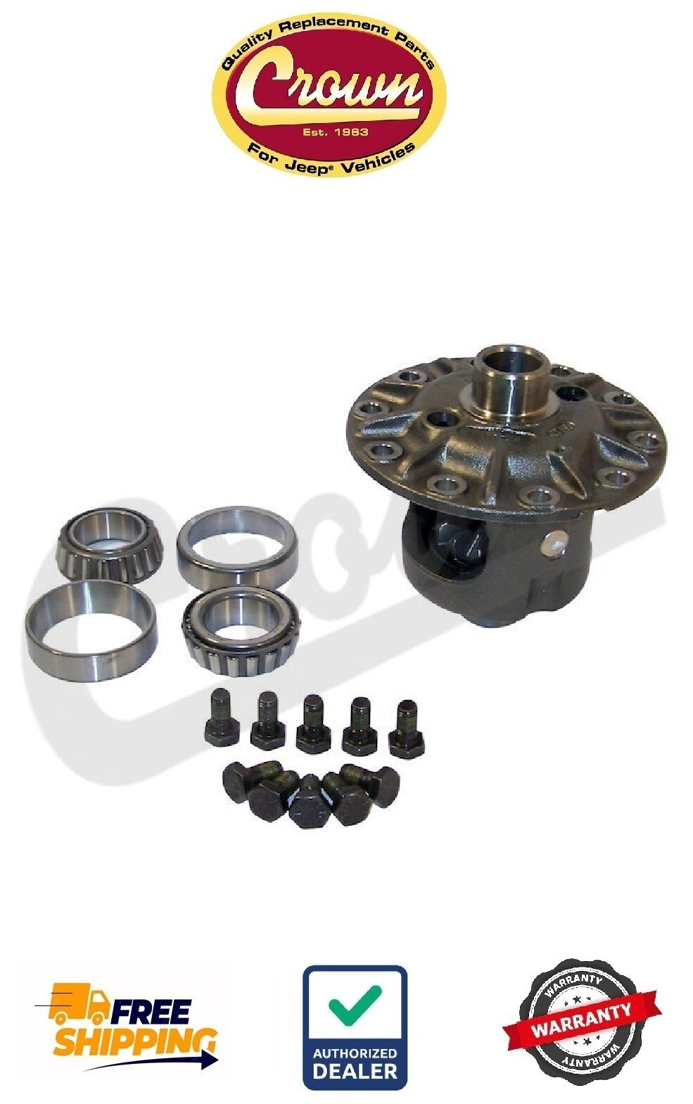 OEM CROWN REAR AXLE DIFFERENTIAL POSI KIT FITS 2007-18 JEEP WRANGLER ...