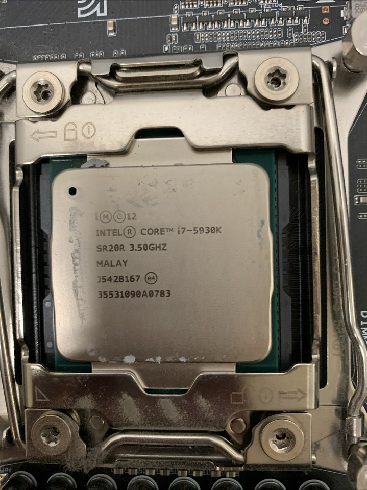 ASUS X-99-A/USB 3.1 MOTHERBOARD W/ INTEL CORE I7-5930K @3.50GHZ | eBay