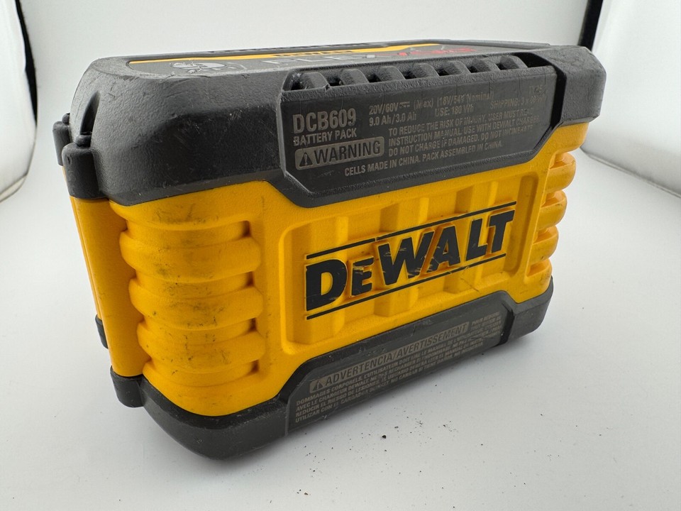 DEWALT [DCB609] 20V/60V MAX FLEXVOLT 9 AH LITHIUM ION BATTERY | eBay