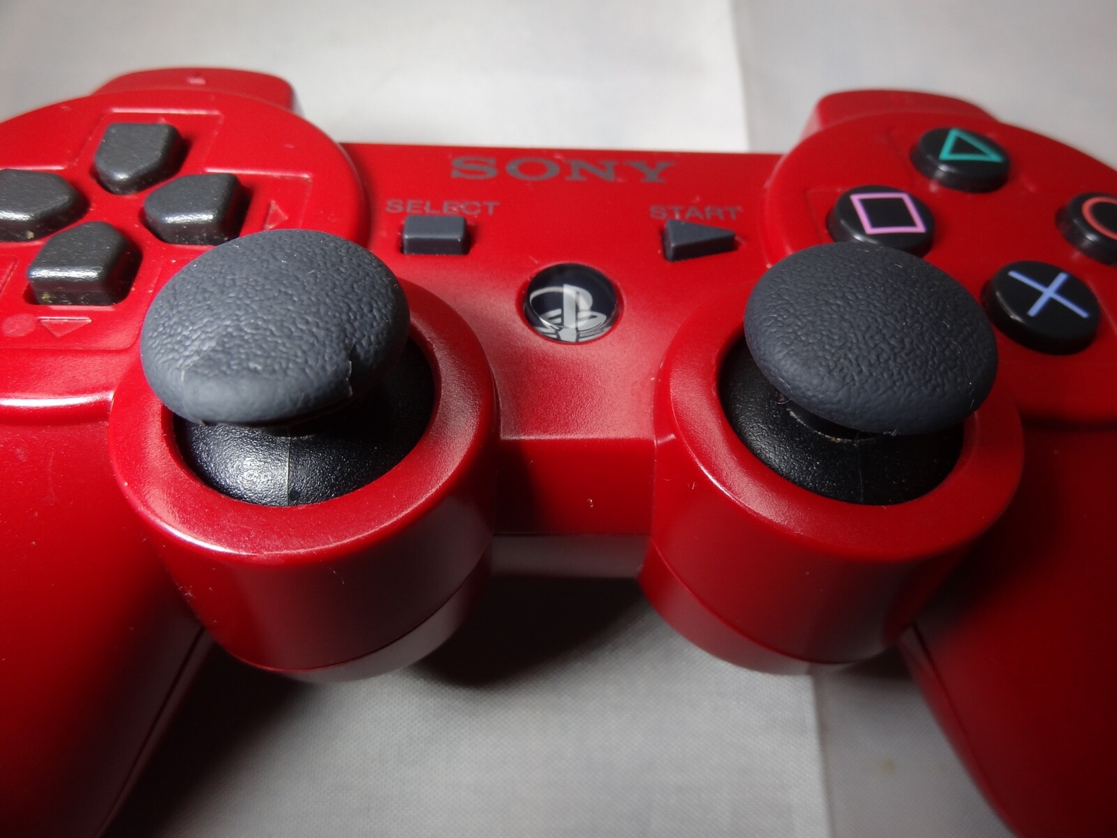 Red Ps3 Controller