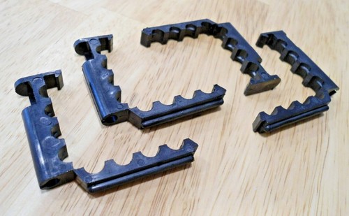 4 OLD VINTAGE SPARK PLUG WIRE RETAINERS! FOR CLASSIC OLD CHEVY PONTIAC ...