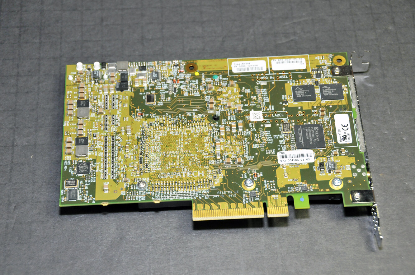 NapaTech NT20E Dual Port PCIe 10gb Network Capture Card w/o XFP's 810 ...