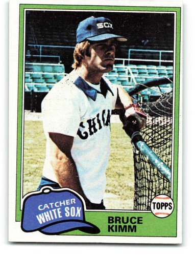 1981 Topps #272 Bruce Kimm NM Near Mint White Sox | eBay