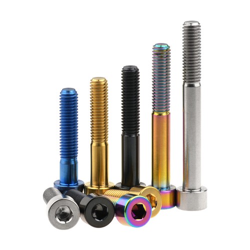Titanium Ti Bolt M8X16 20 25 30 35 40 45 55 70mm Allen Key Socket Head ...