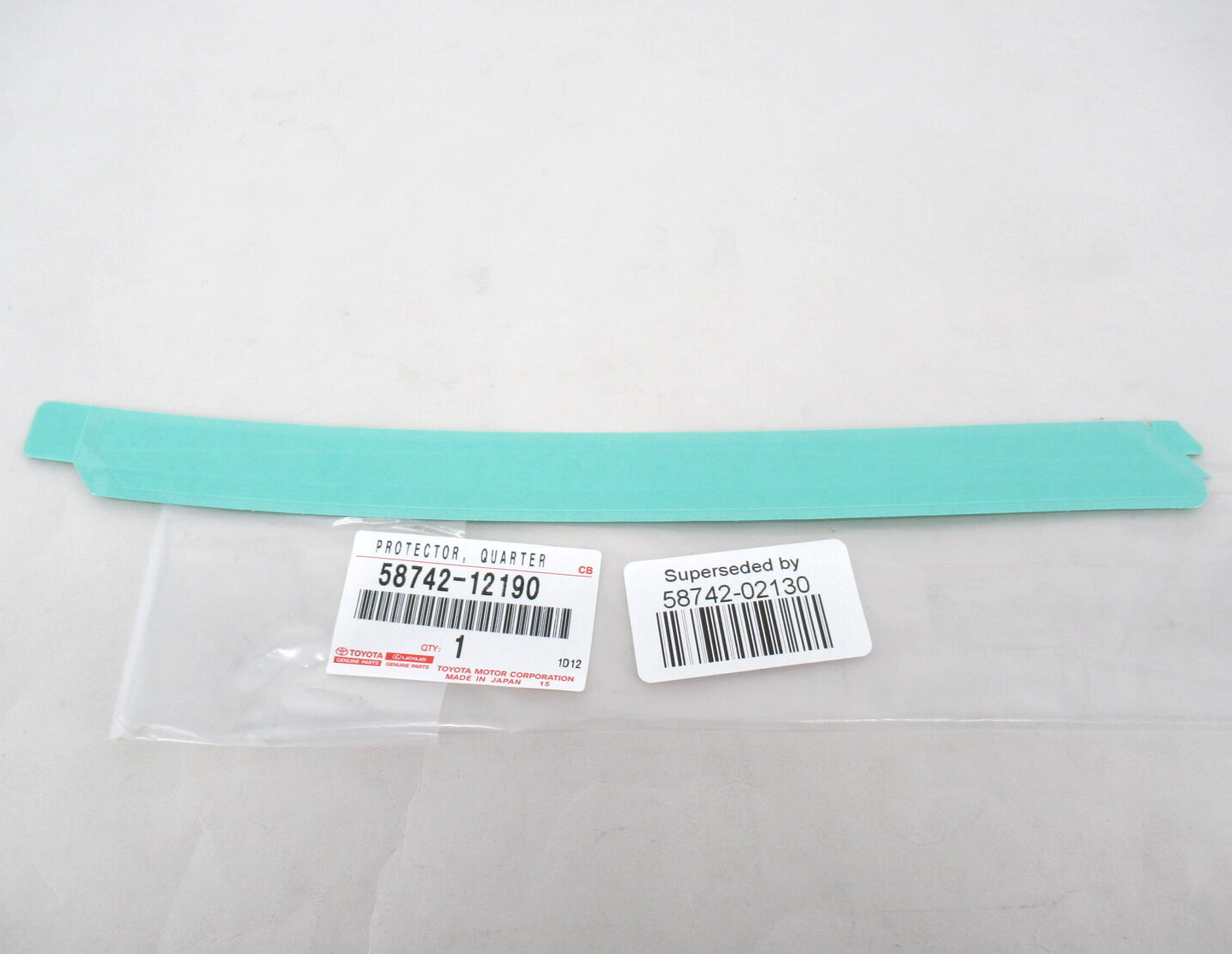Genuine OEM Toyota 58742-02130 Driver LH Quarter Panel Protector 2009 ...