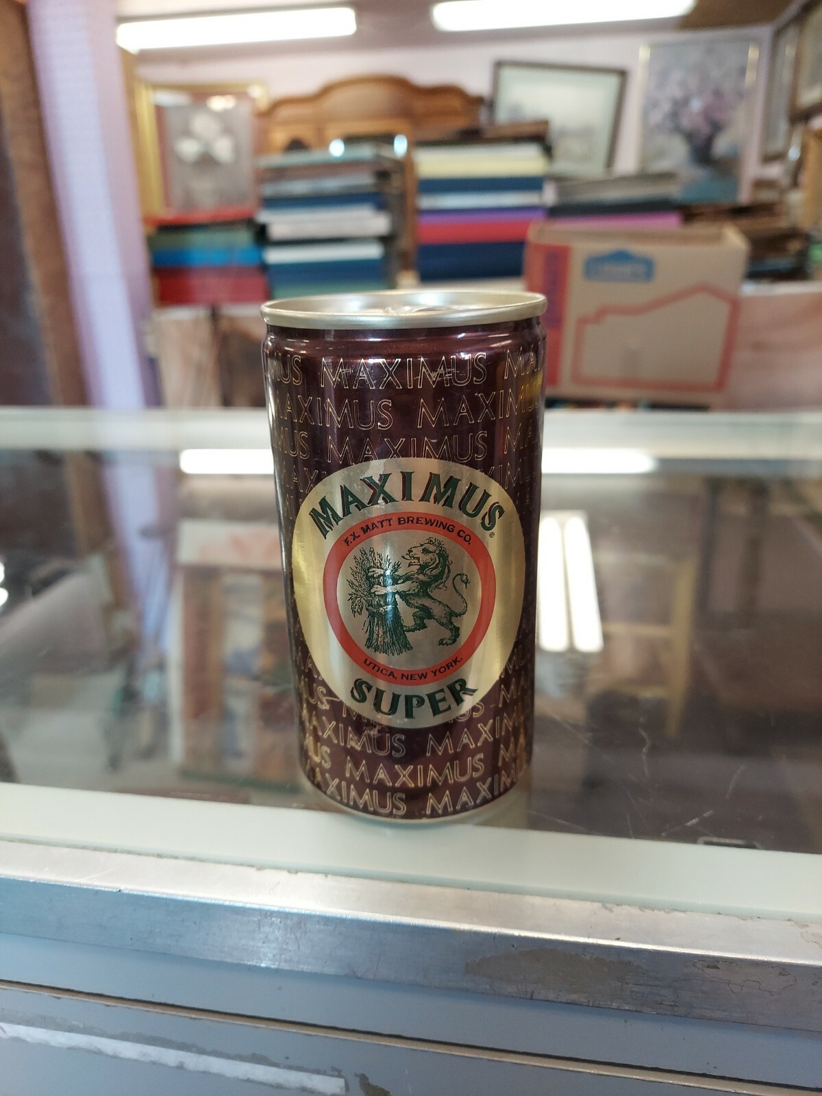 Vintage MAXIMUS SUPER Beer Can ~ 12 oz. Aluminum Pull Tab | eBay