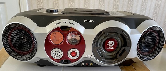 Philips AZ2555 CD/Radio Boombox for sale online | eBay