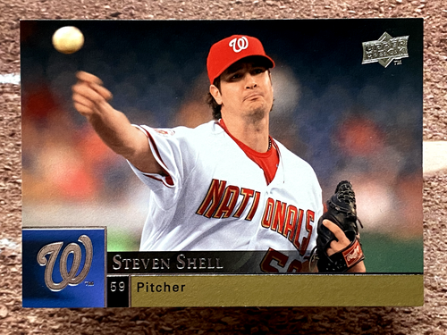 2009 Upper Deck Steven Shell #930 Washington Nationals | eBay