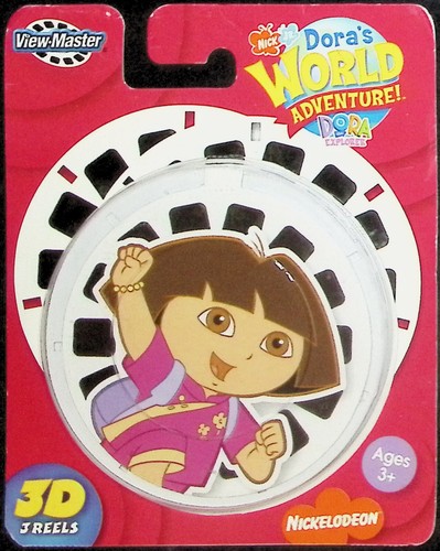 Dora's World Adventure Nickelodeon 3D View-Master 3 Reel Packet SEALED ...