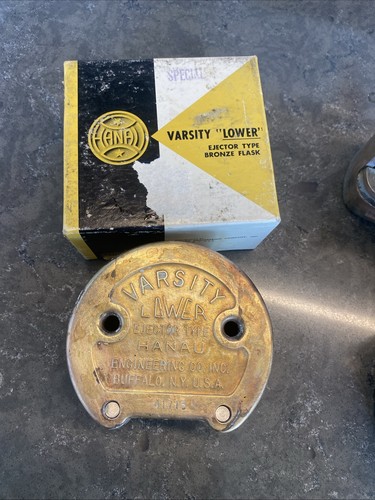 Vintage Hanau Dental Denture Brass Flask Press Upper Lower Molds ...