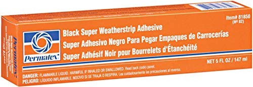 Permatex 81850 Black Super Weatherstrip Adhesive, 5 oz. | eBay