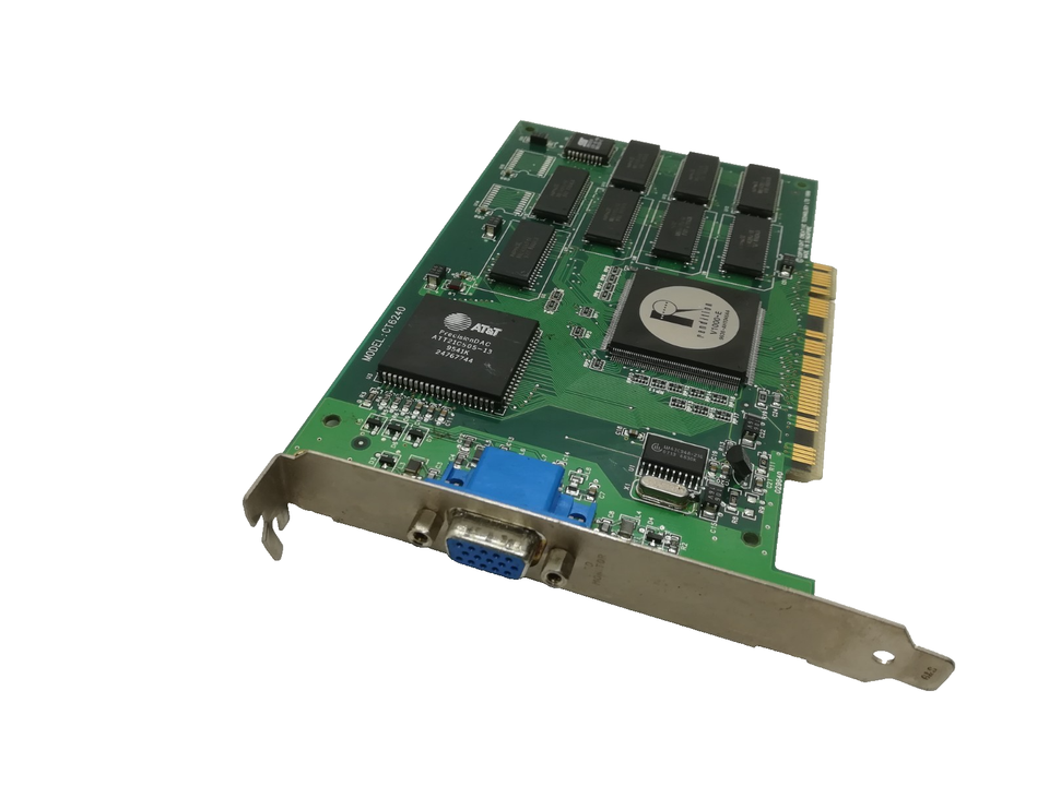 CREATIVE CT6240 RENDITION VERITE 1000-E 4 MB PC RETRO GRAFIKKARTE VGA # ...
