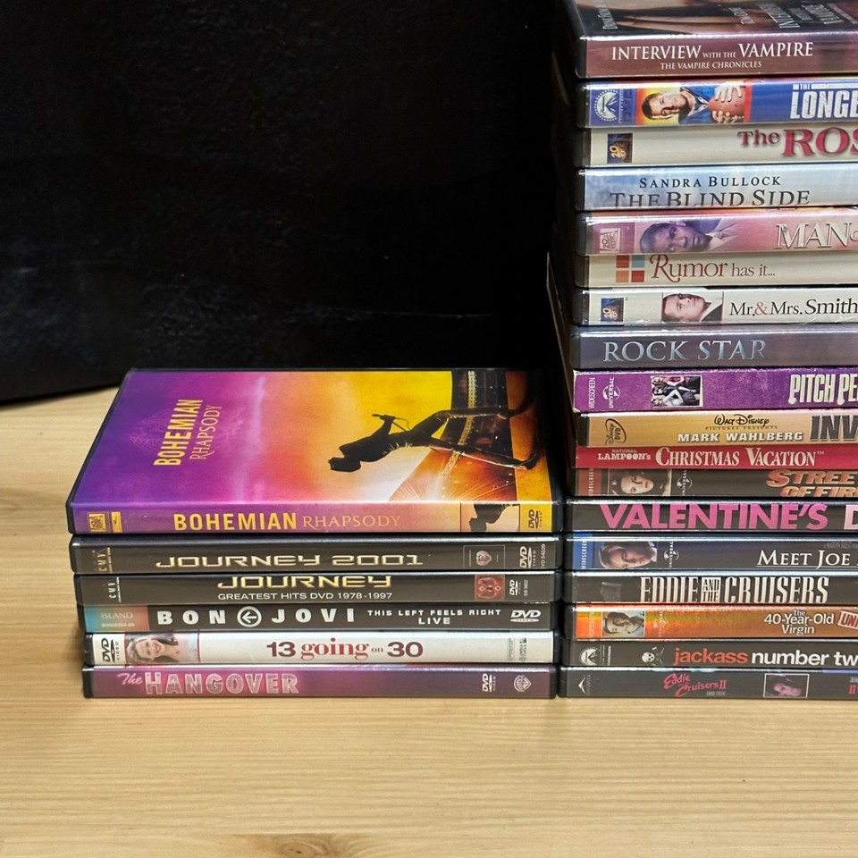 Lot of 44 Assorted Movies DVD Drama Action Comedy Thriller Wholesale ...
