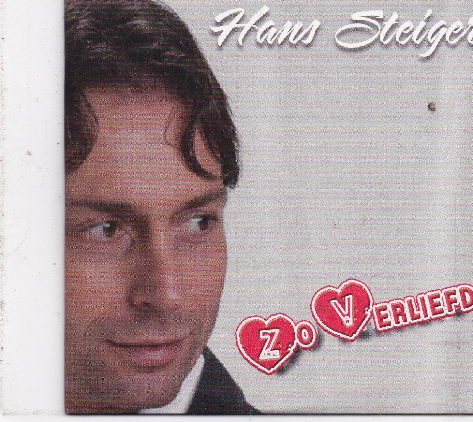 Hans Steiger-Zo Verliefd cd single | eBay