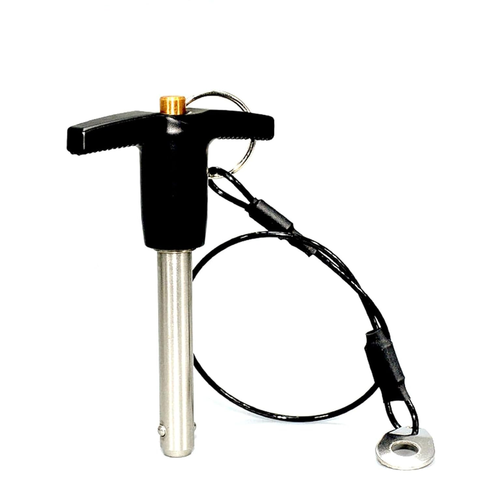 T Handle Quick Release Pin 3/8 Inch Diameter, Stainless Steel Ball ...
