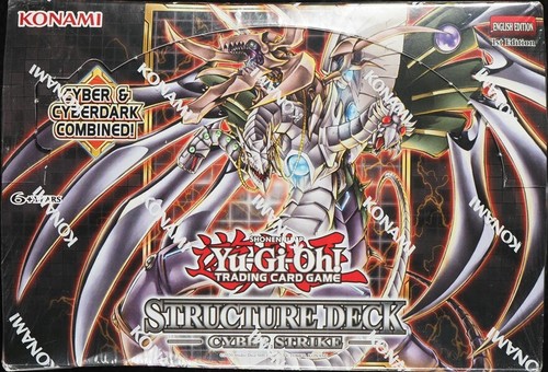 Factory Sealed - Cyber Strike 1st Edition Box (8 Total Structure Decks) YuGiOh | eBay
