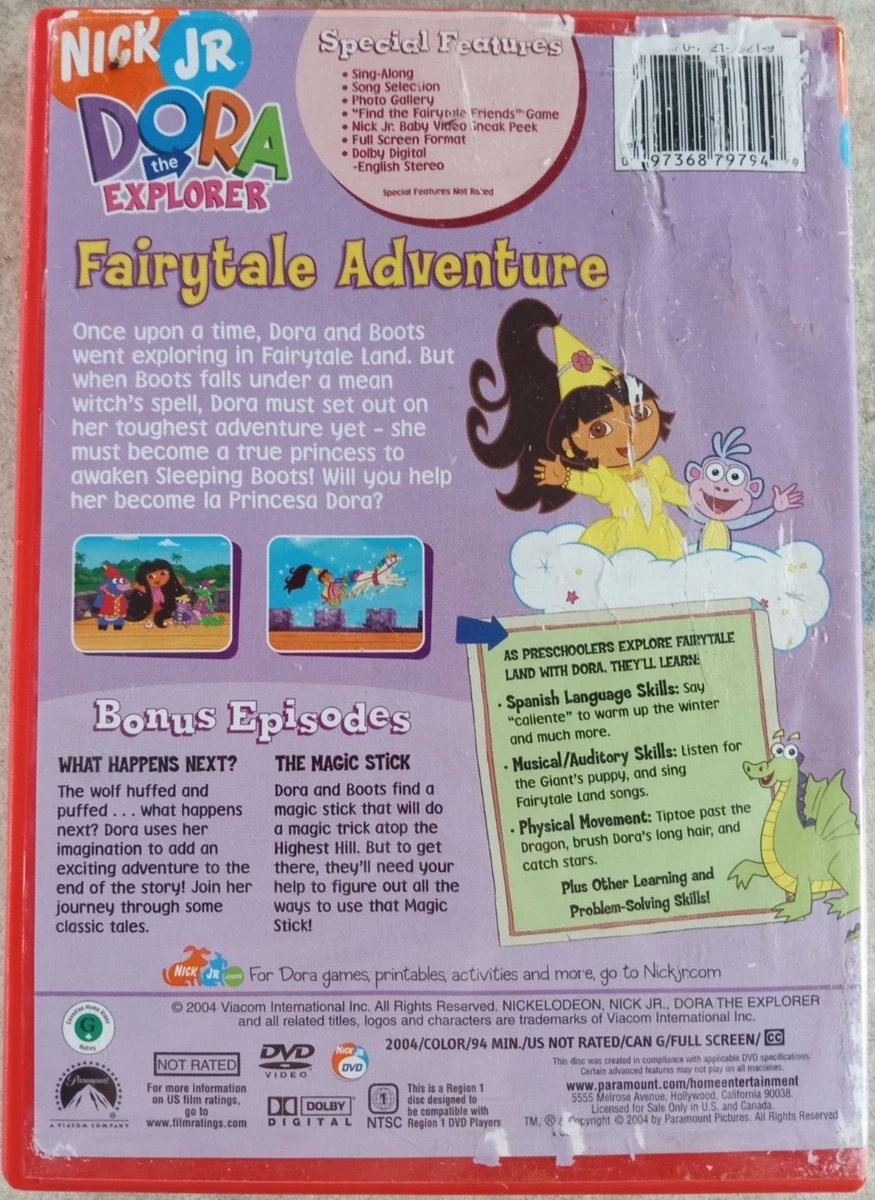 Dora The Explorer Fairytale Adventure Full Episode