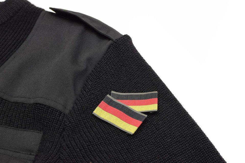 Mil-Tec brand Men Sweater German pullover Commando Jumper Black sweater ...