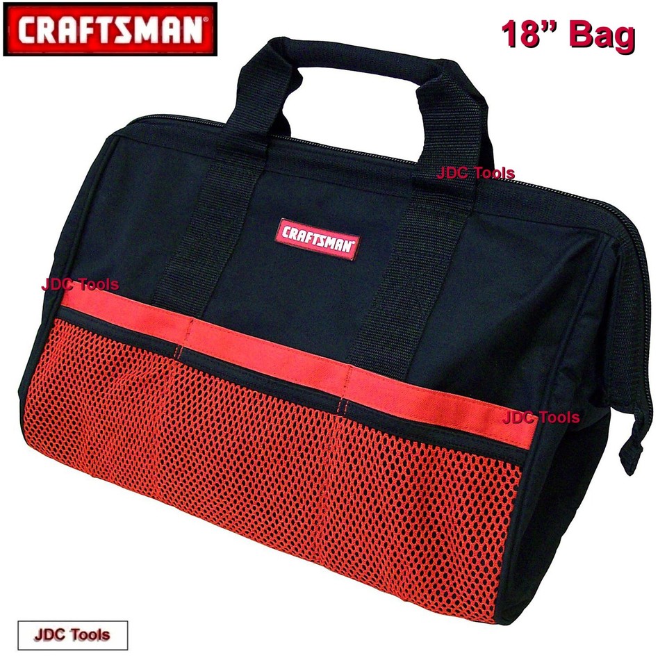 Craftsman Tool Bag Storage Carriers Tote - Your Choice 13" 18" or Both ...