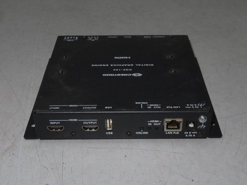 Crestron DGE-100 Digital Graphics Engine Home Automation HDMI w/o Power ...