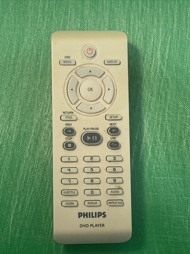 Genuine Philips RC-2010 DVD Player Remote Control DVP3040 DVP3140 ...