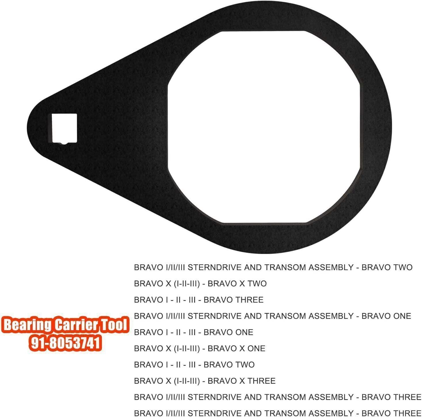 91-805374 Bearing Carrier Tool for Mercruiser Bravo Three 3 Blackhawk ...