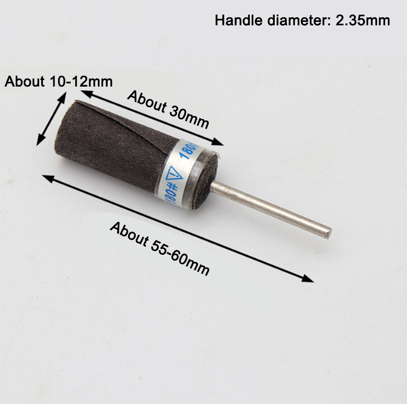 2.35MM Handle Sandpaper Sand Rod Dry Wet Abrasive Rotating Tool 180 ...
