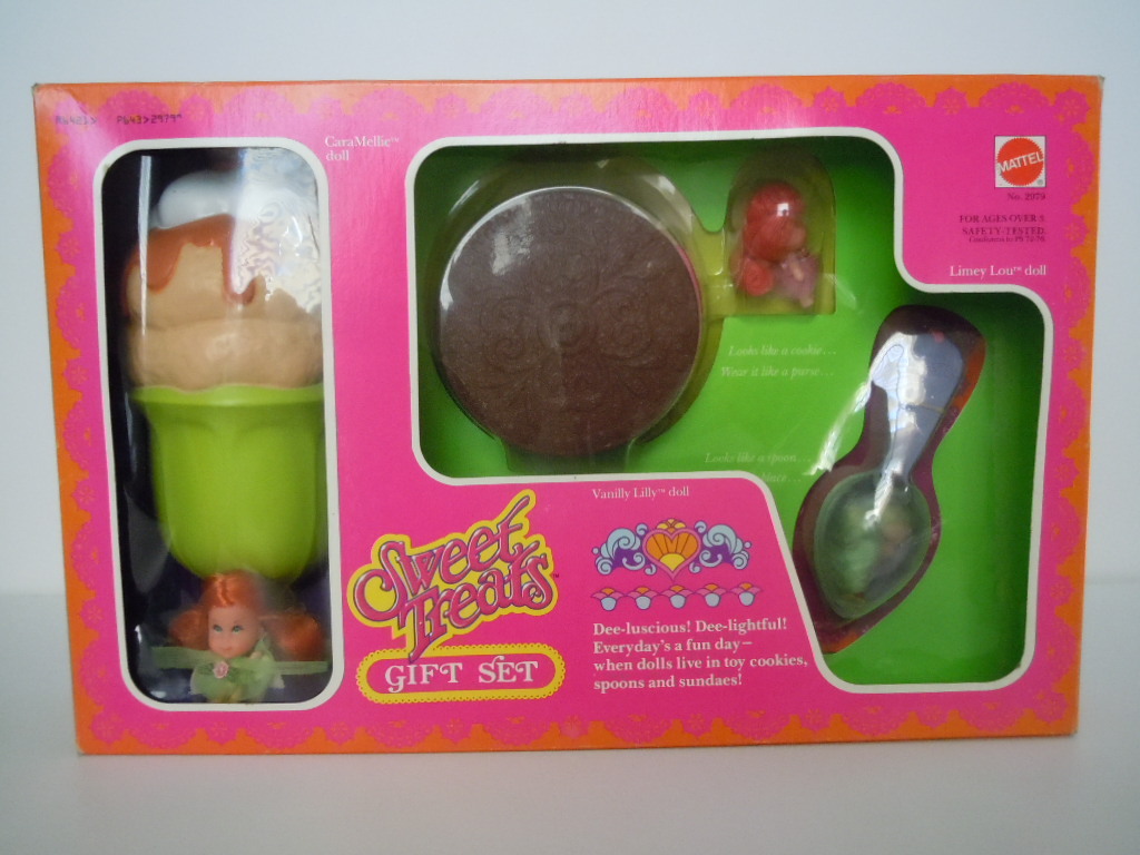 RARE SWEET TREATS 1978 MATTEL GIFT SET OF 3:CARAMELLIE ,VANILLA LILLY ...