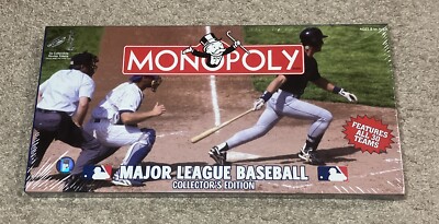 Monopoly: Major League Baseball Collector's Edition USAopoly 2005 - NEW ...