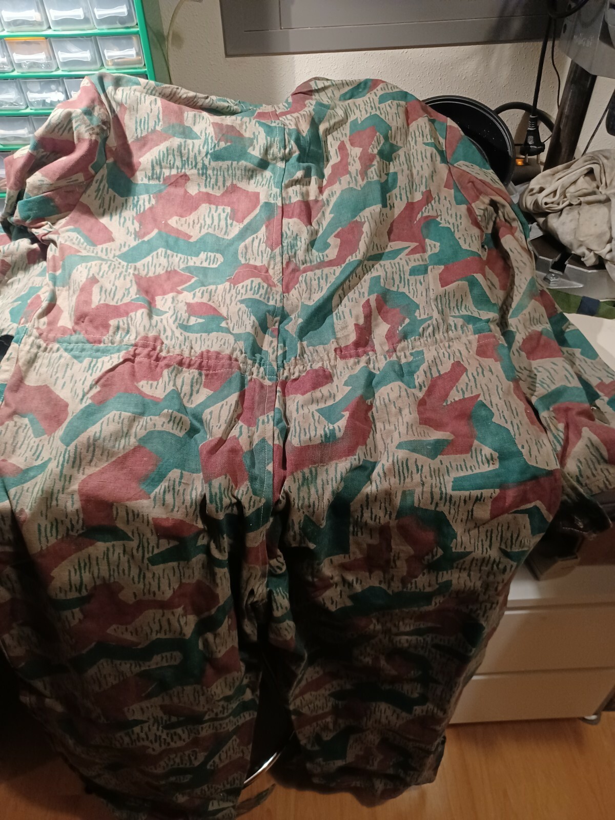 BULGARIAN CAMO SPLINTER JUMPSUIT COVERALL SOVIET BULGARIA PARA COMMANDO ...